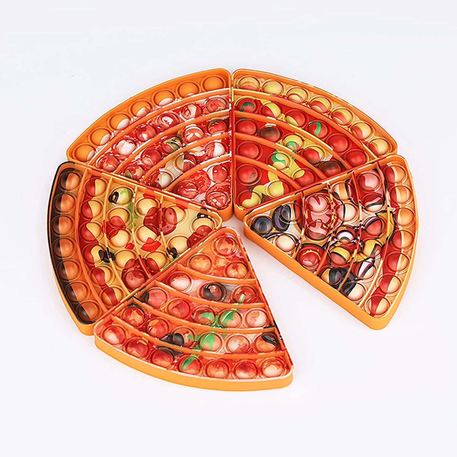 Pizza Pop It Fidget Toy Pop Bubble Sensory Toy - Inspire Uplift