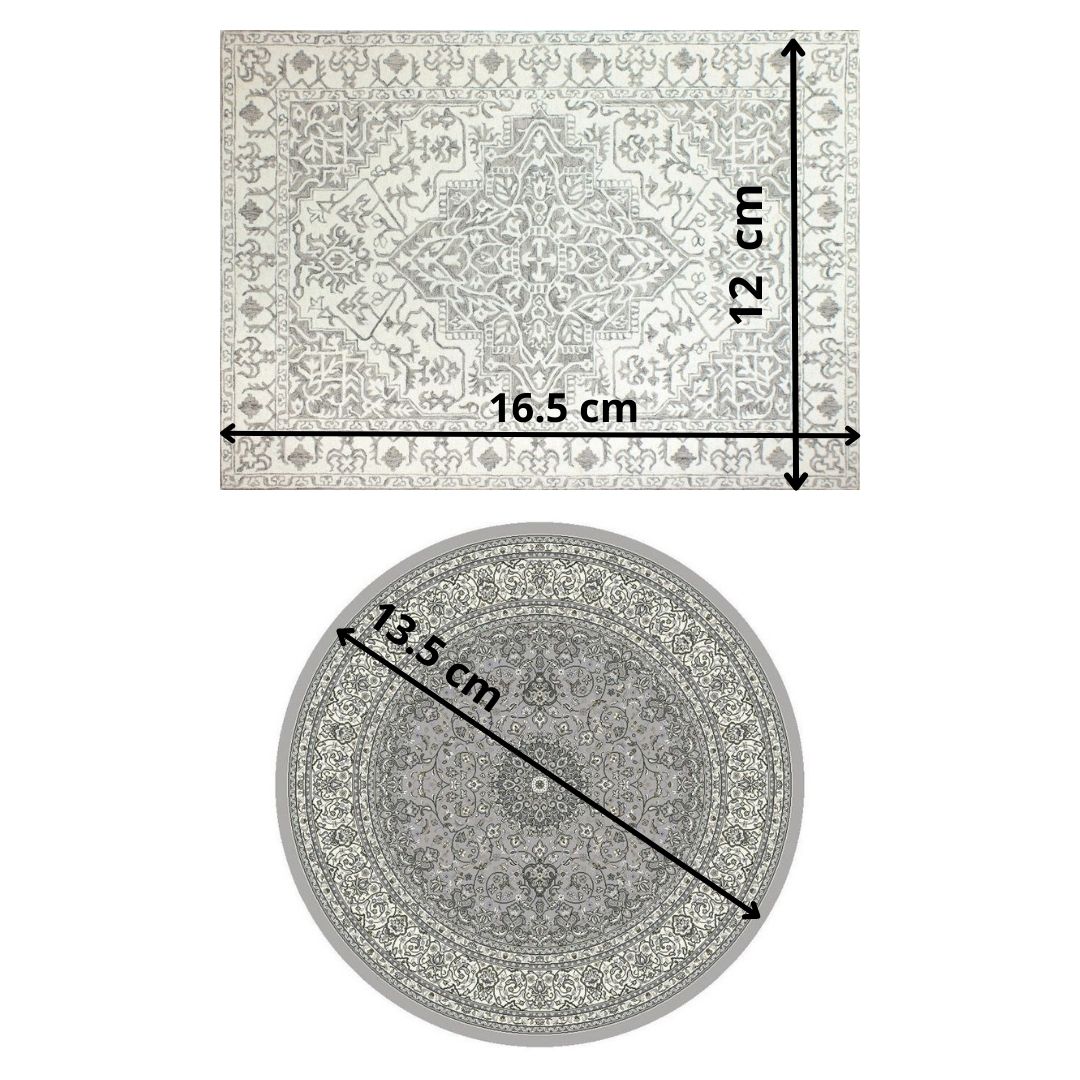 Easy tutorial PDF Dollhouse Area Rug. DIY miniature things. - Inspire ...