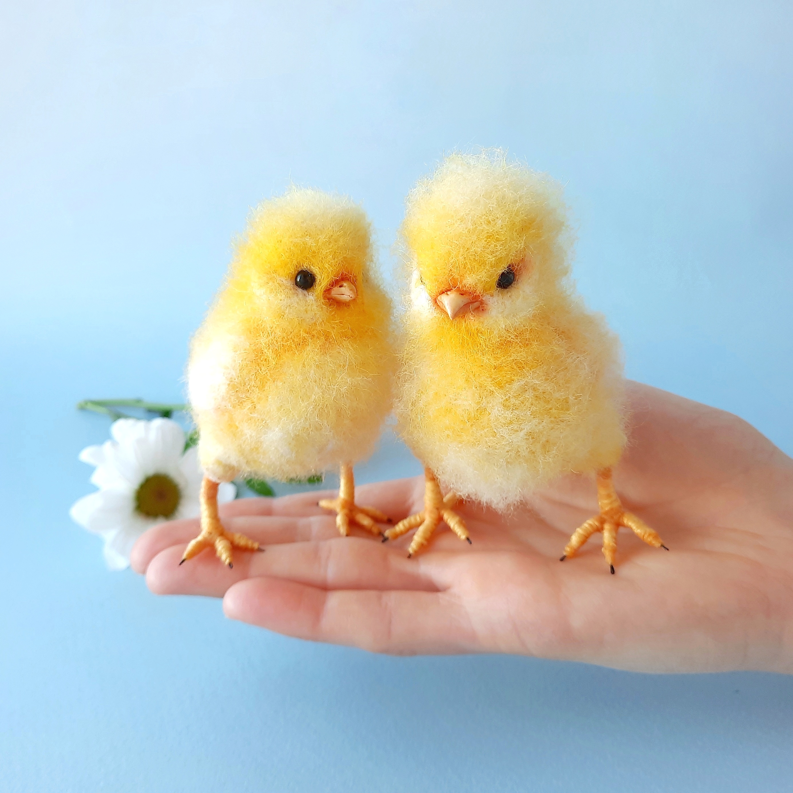 DIY realistic chicken bird. PDF Needle felted tutorial. Begi | Inspire ...