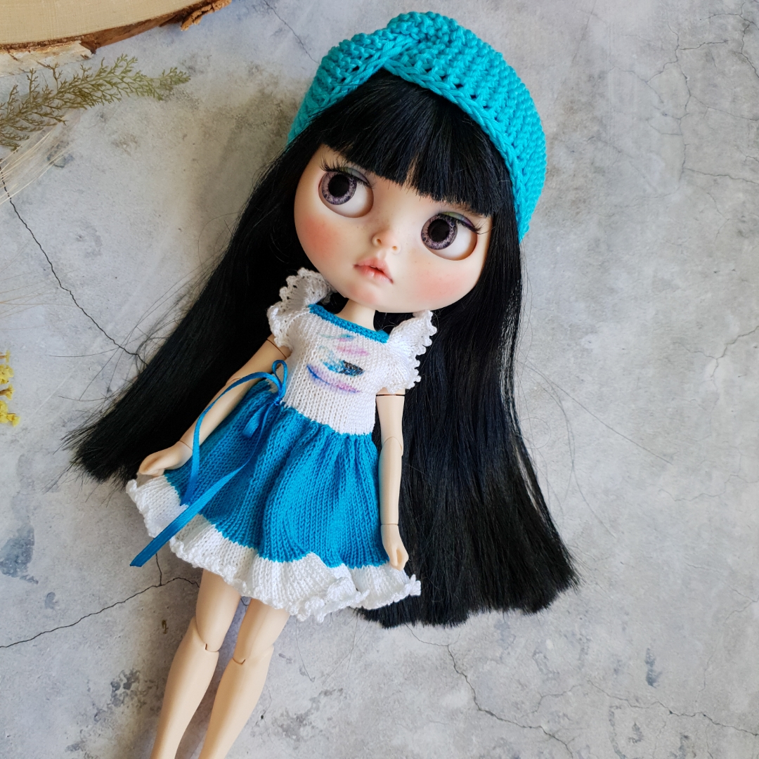 Blythe knitting pattern, Blythe dress pattern, Blythe doll c - Inspire ...