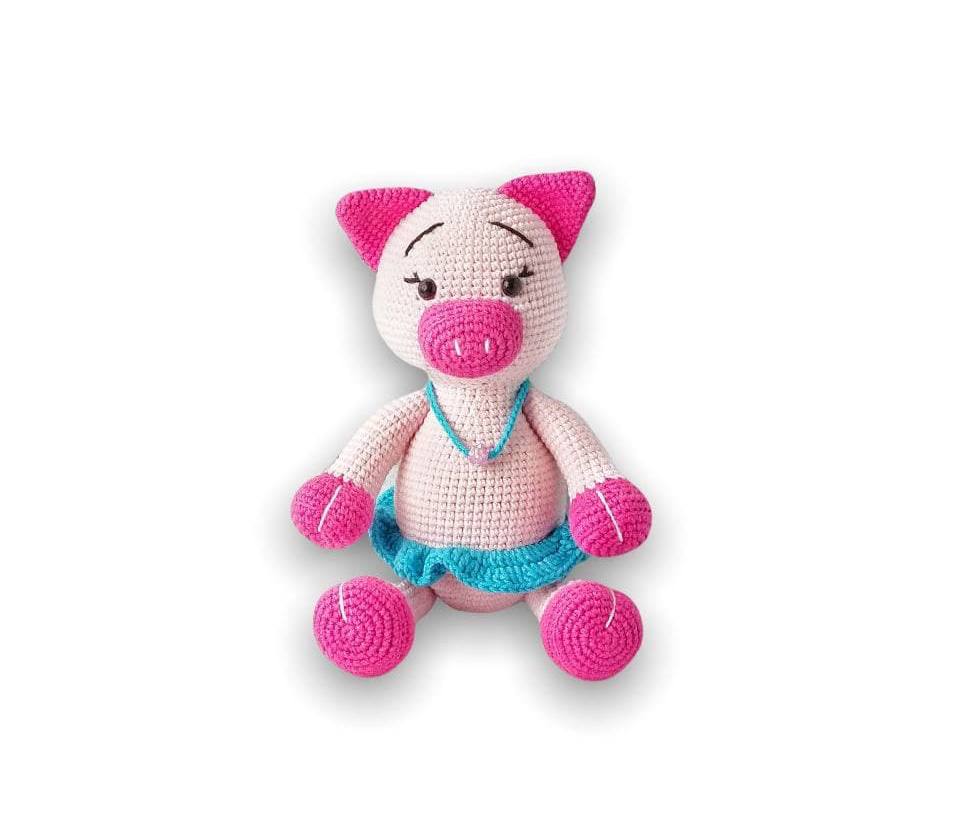 Crochet pig pattern, Amigurumi pattern, Crochet animals, Cro - Inspire ...