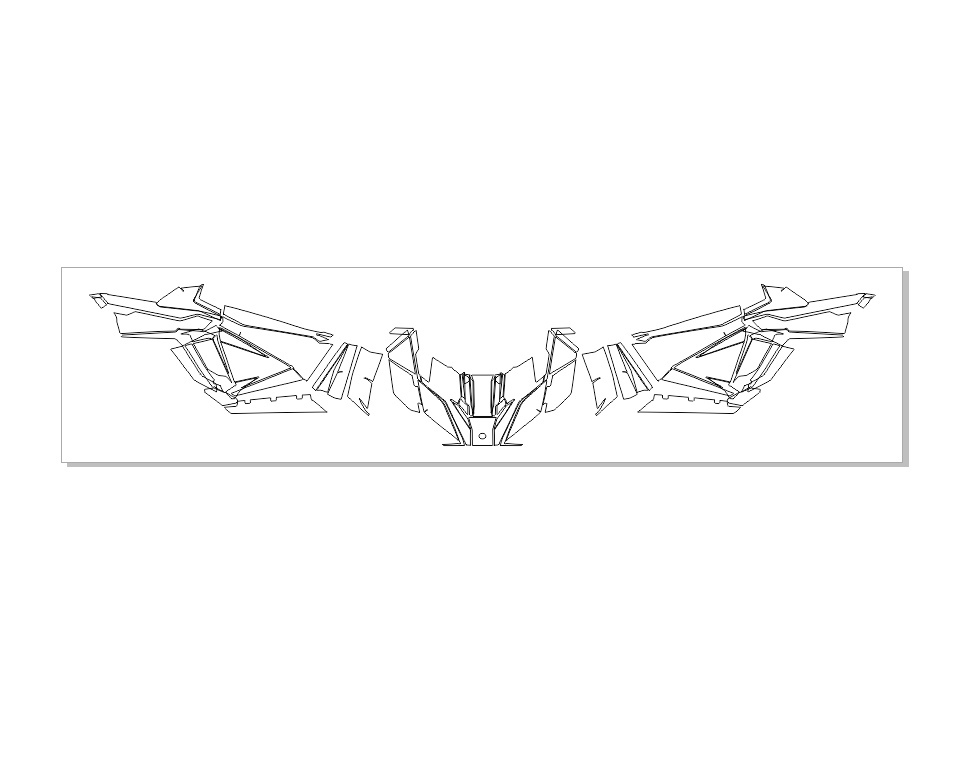 Polaris RZR XP pro 2020 -2021 Ultimate (new model) Graphic V - Inspire ...
