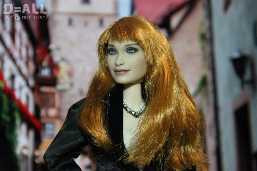 OOAK custom Barbie Claire head repaint - Inspire Uplift