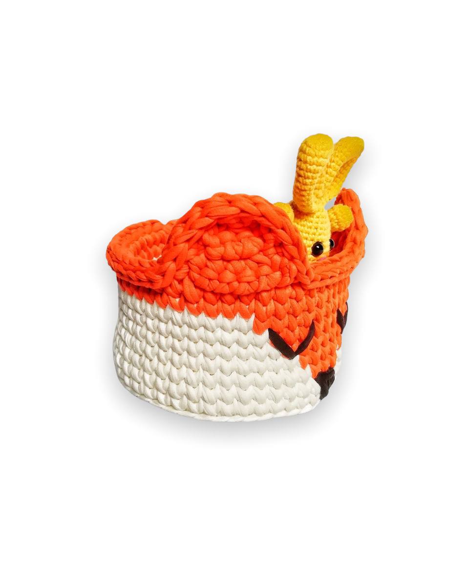 Crochet animal fox basket pattern, Crochet patterns - Inspire Uplift