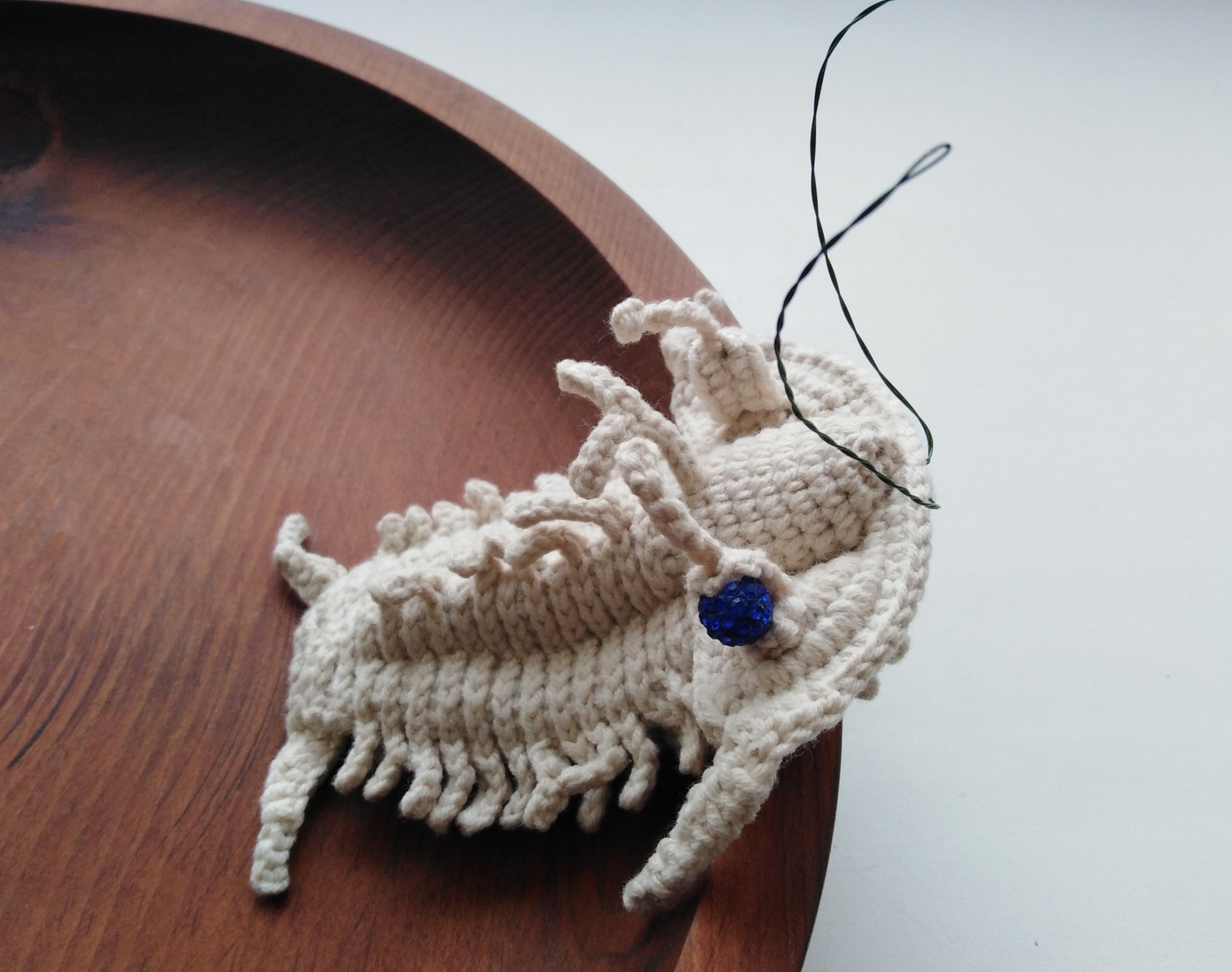 Trilobite fossil plush, Paleontology decor, Crochet sea anim | Inspire ...