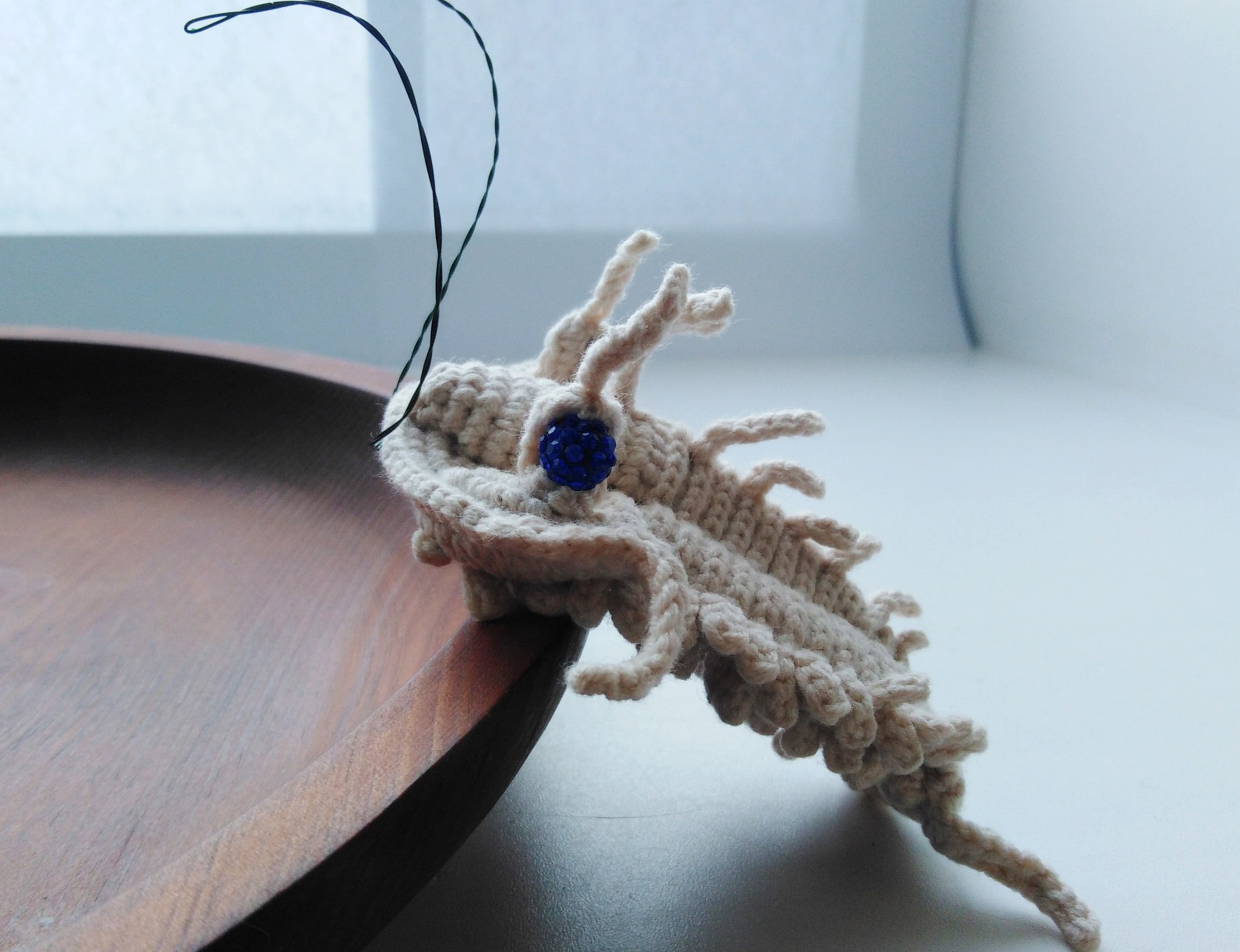 Trilobite fossil plush, Paleontology decor, Crochet sea anim - Inspire ...