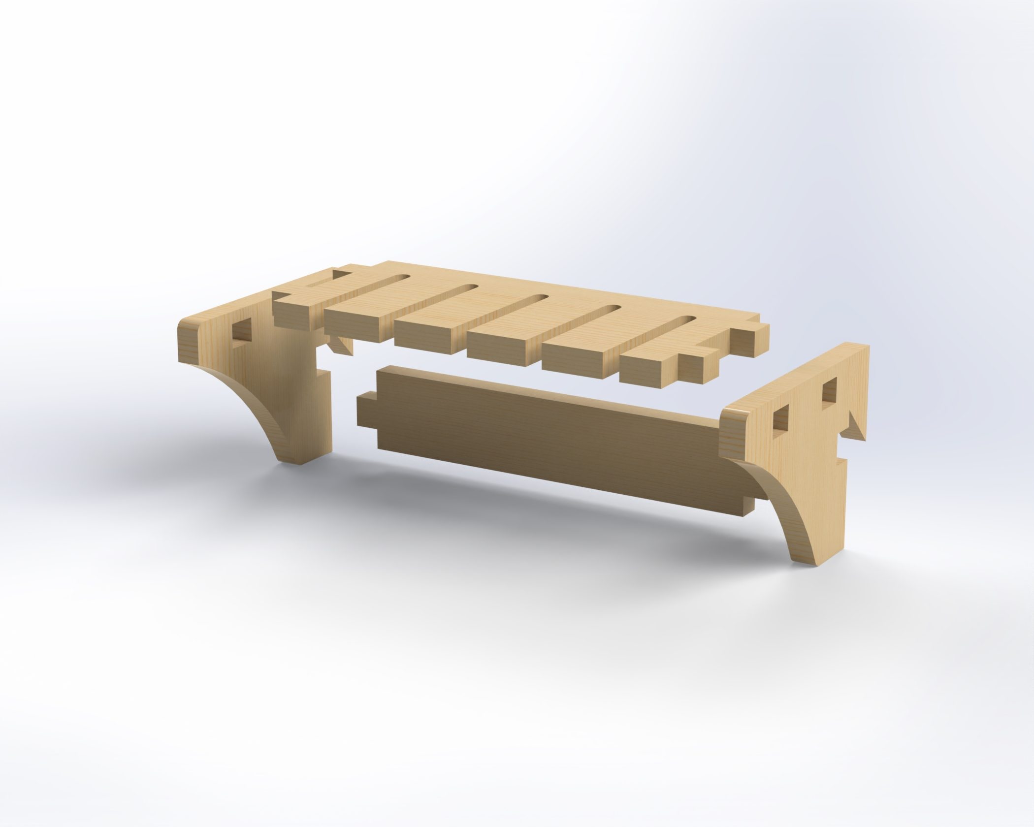 French Cleat CLAMP Rack. PDF Plan ans .SVG files for CNC cut - Inspire ...