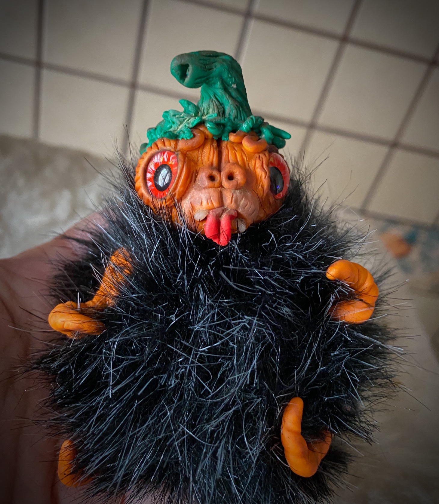 Fantasy creature pumpkin, stuffed pumpkin, stuffed doll, fan | Inspire ...
