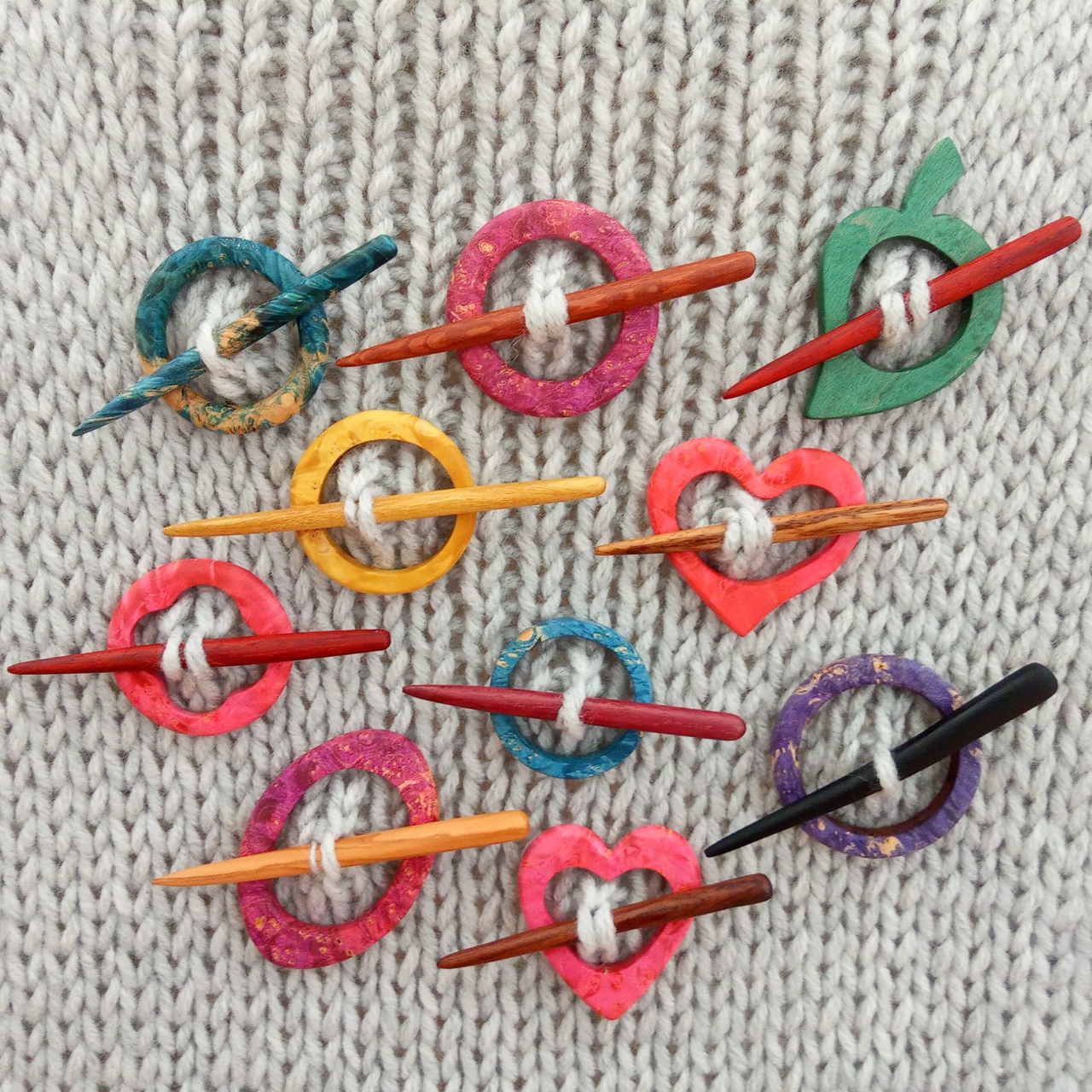 Wood shawl pin Custom scarf pin Wooden shawl stick Wooden sh - Inspire ...