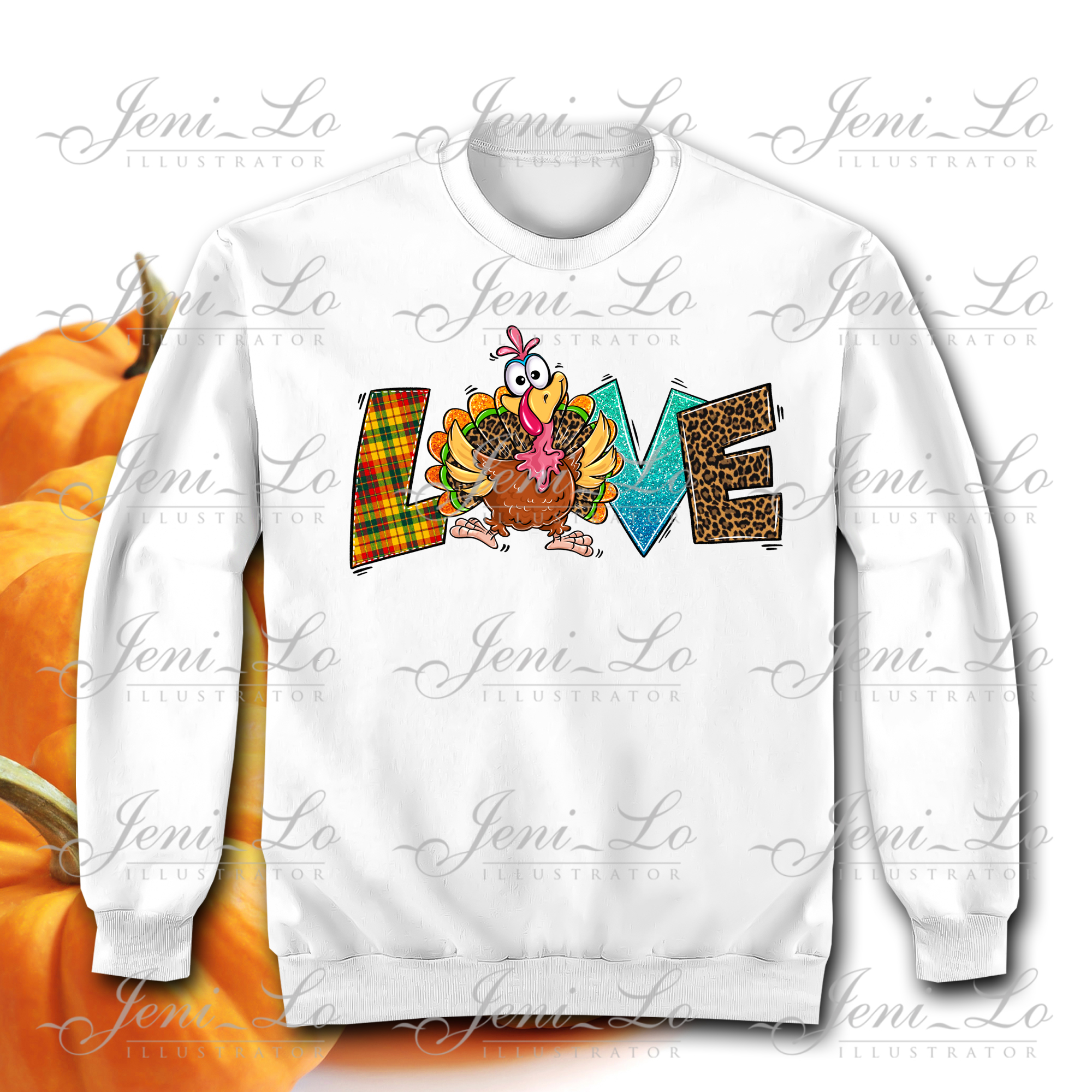 Turkey Love 1 PNG file Happy thanksgiving day Sublimation fu - Inspire ...