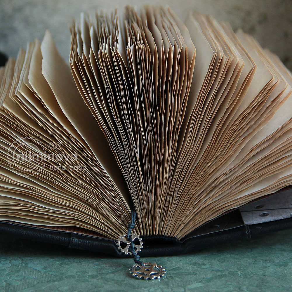 Steampunk pirate style Sailor journal Pirate notebook Skull - Inspire ...