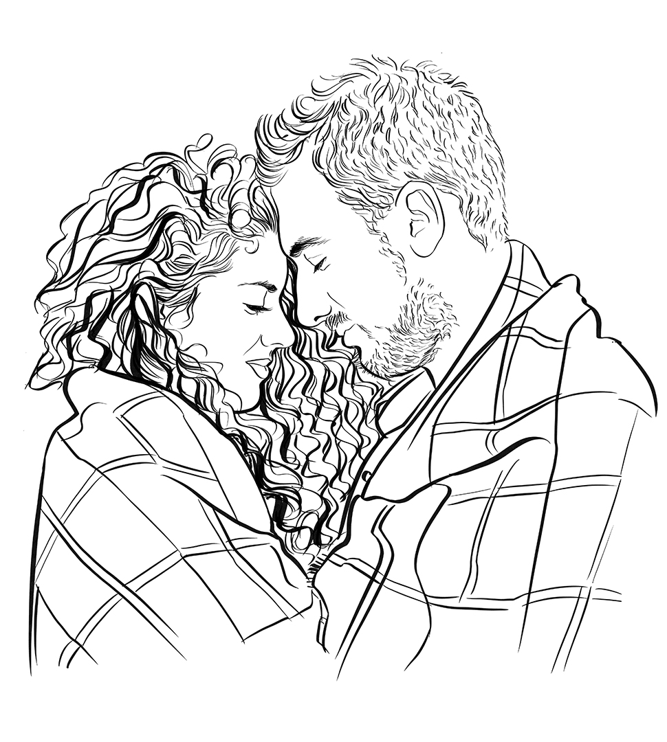 Coloring Pages Of Edward And Bella