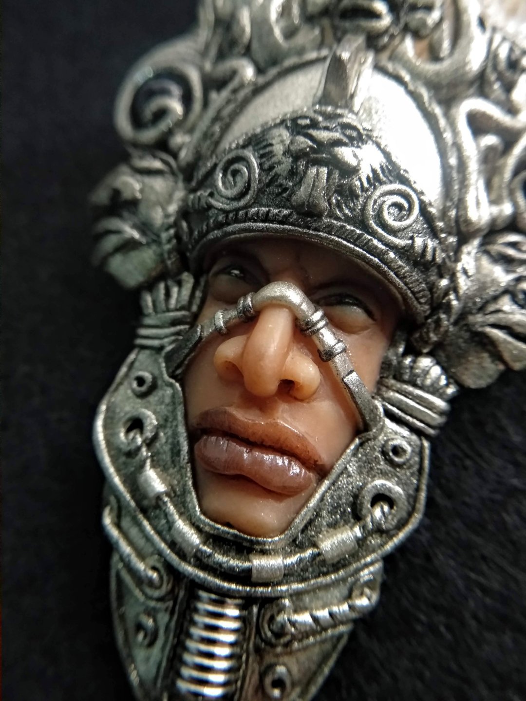 Gemstone necklace Aztec Warrior | Inspire Uplift