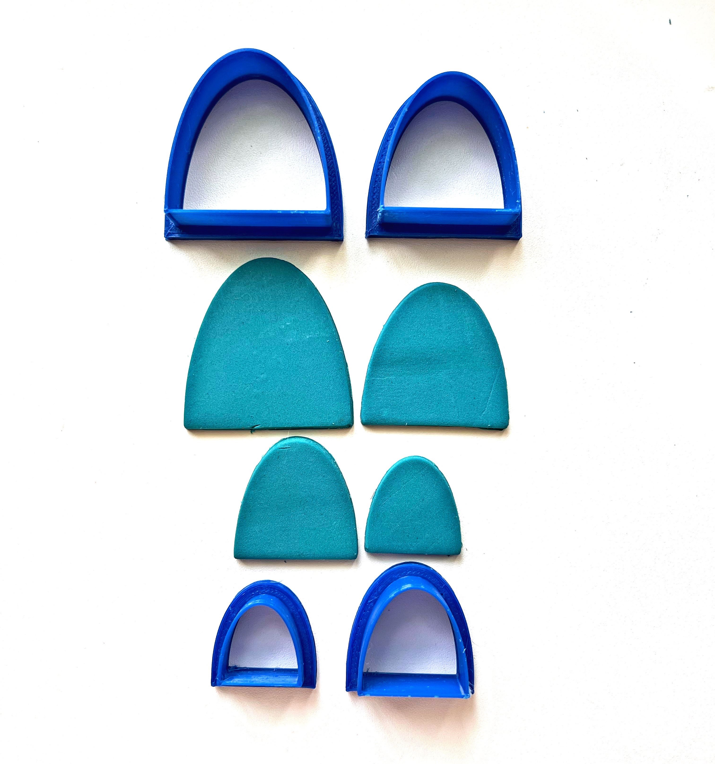 Polymer Clay Cutters Set. Arch Cutters - Inspire Uplift