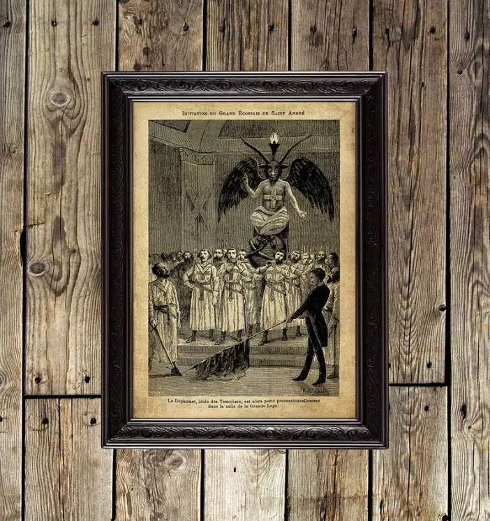 Baphomet, the idol of the Templars, is present at the initia - Inspire ...