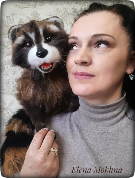 Raccoon, Collectible Toy, Toy, Stuffed Toy, Realistic Toy, | Inspire Uplift