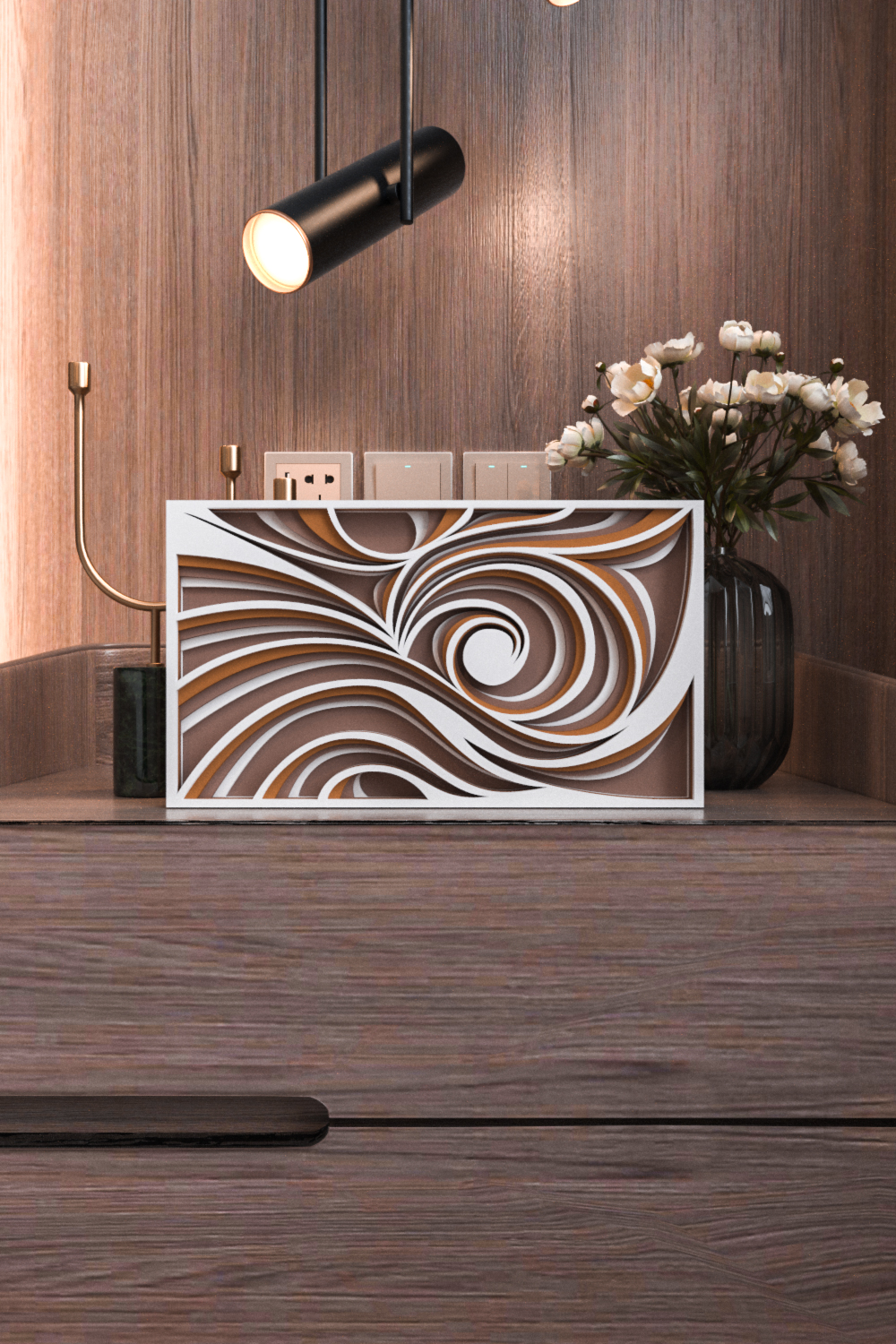 Laser cut wall panel. Laser cut files. Cnc files for wood. L - Inspire ...
