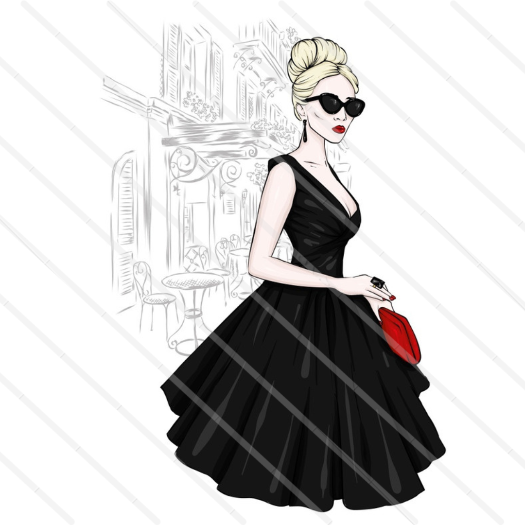 Clipart fashion girl,women clipart,illustration clipart,Fash - Inspire ...