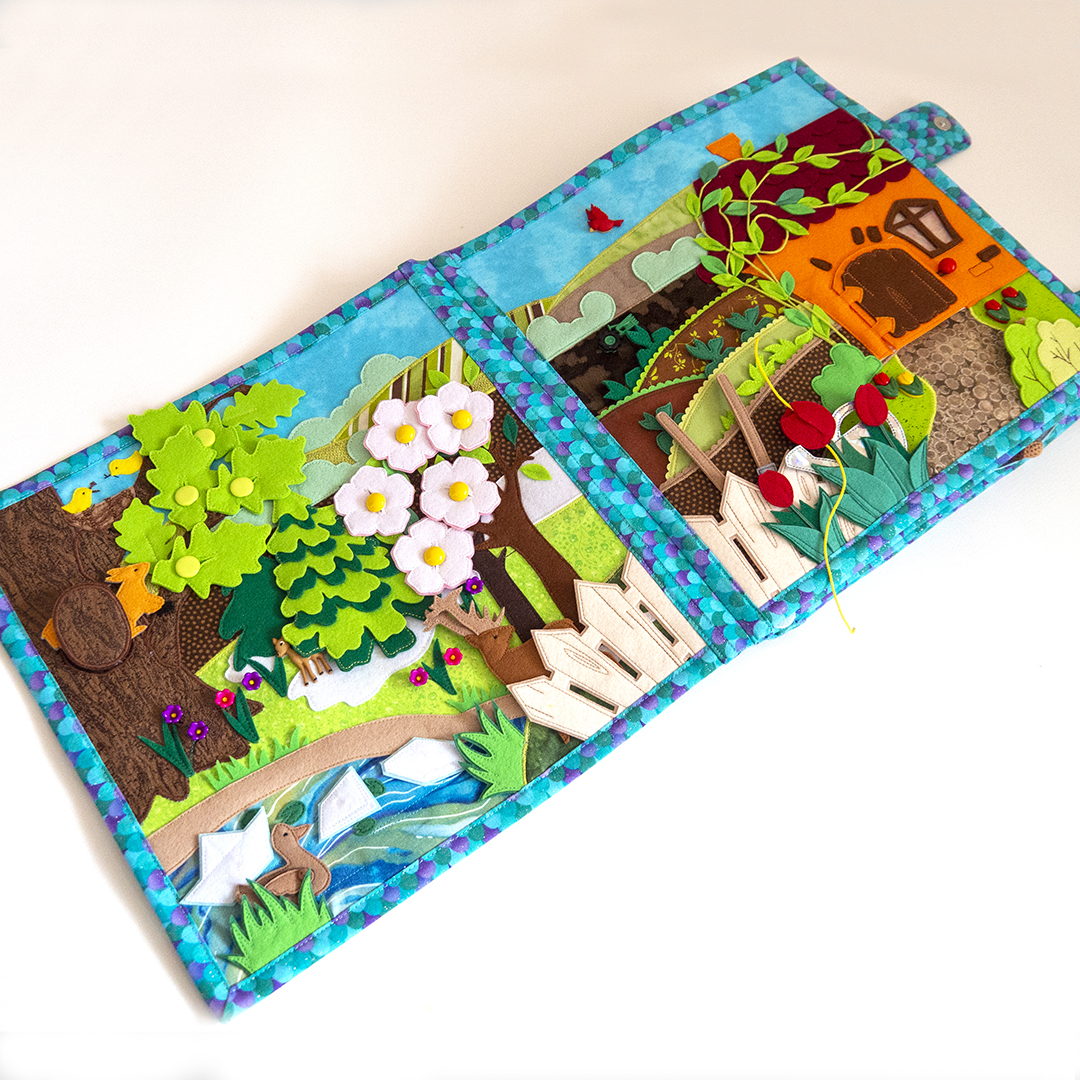 Seasons Quiet book toddlers, Felt busy book, Birthday gift, - Inspire ...