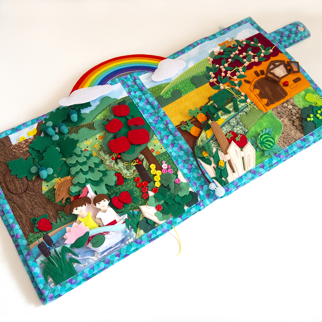 Seasons Quiet book toddlers, Felt busy book, Birthday gift, - Inspire ...