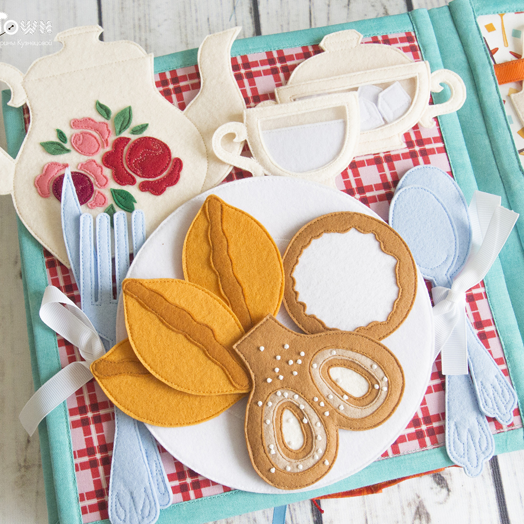 Quiet book KITCHEN, Felt food, Pretend Play Cooking, Set Veg - Inspire ...