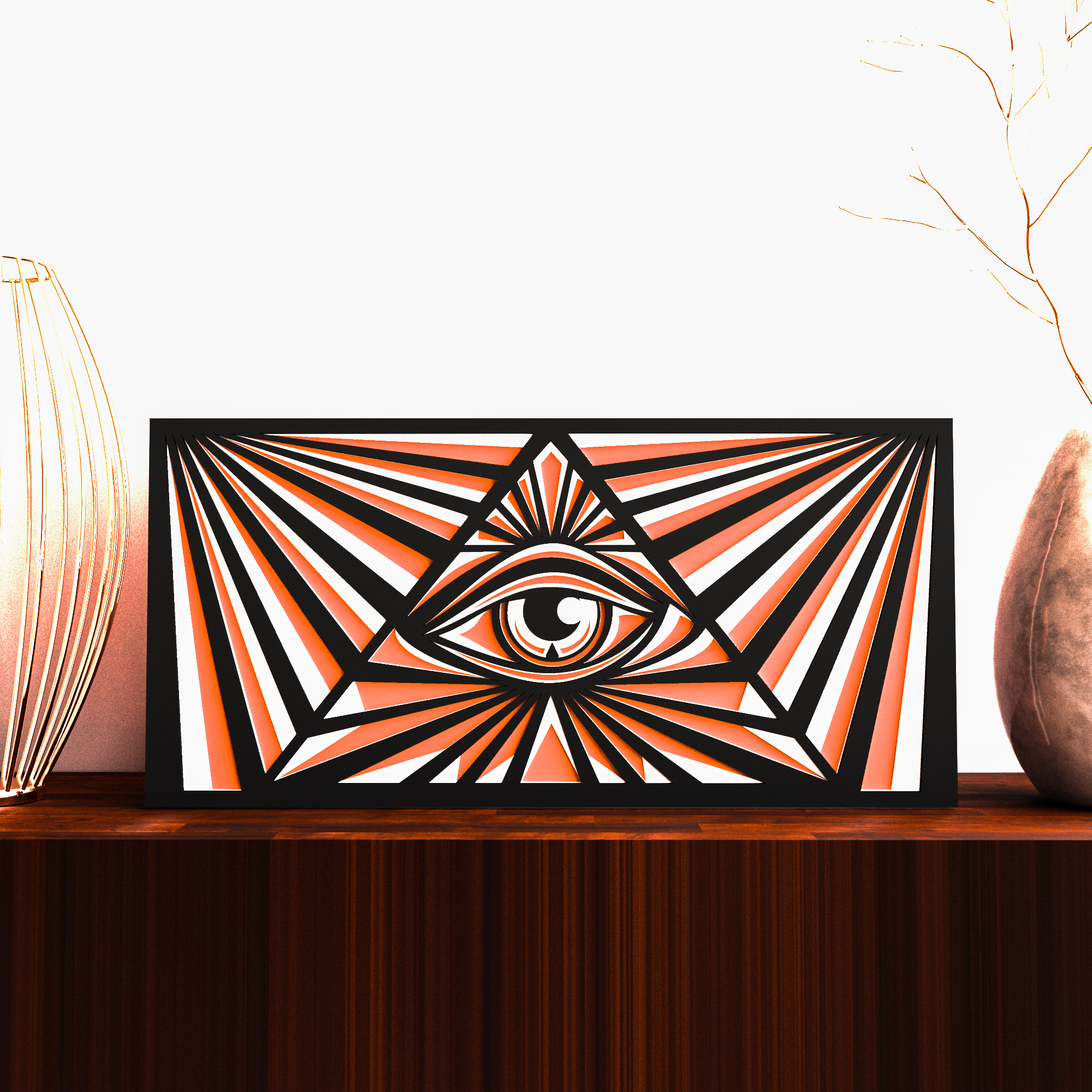 Laser cut wall panel. Laser cut files. Cnc files for wood. L | Inspire ...