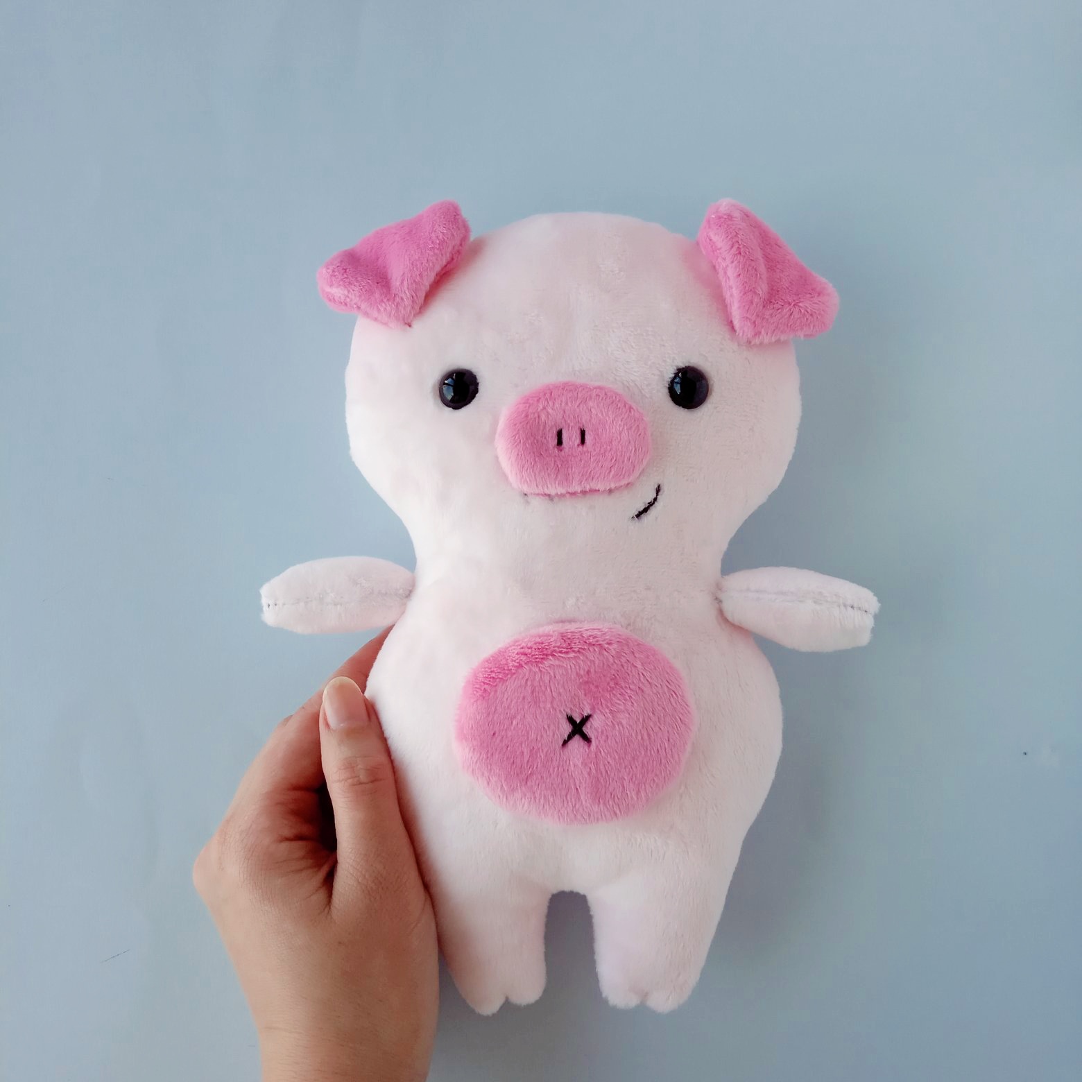 Plush pig sewing pattern PDF Stuffed animal tutorial Cute pi - Inspire ...