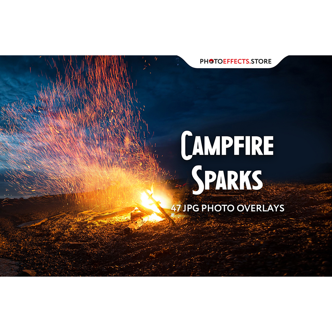 47 Campfire Spark Photo Overlays | Inspire Uplift