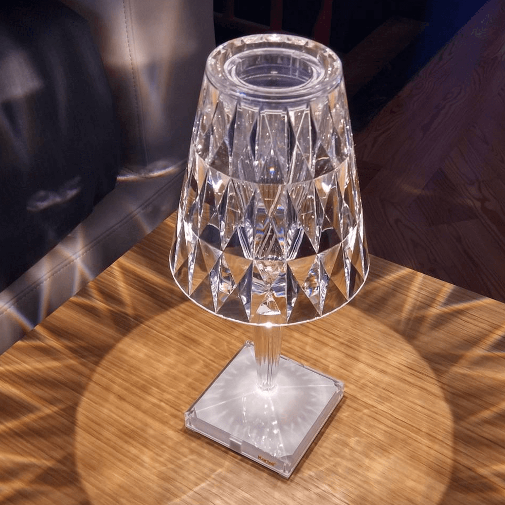LED Crystal Diamond Wireless Table Lamp | Inspire Uplift