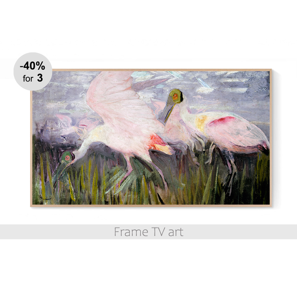 Frame TV Art Digital Download 4K, Samsung Frame TV Art paint - Inspire ...