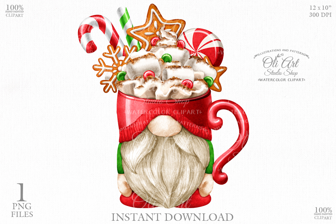 Christmas gnome cup, Christmas sweets, cookie. Holiday Bakin | Inspire ...