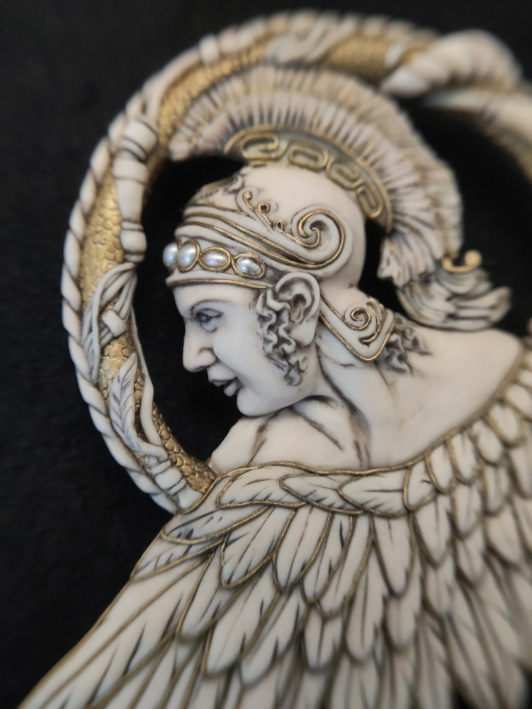 Art Nouveau Greek brooch,Greek pin,Large brooch, Antique pin - Inspire ...