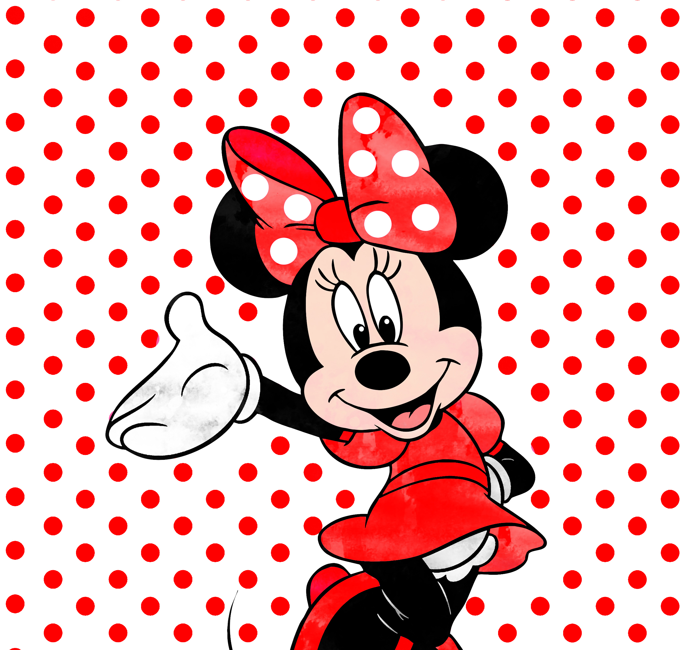 Minnie Mouse Set Disney Art Print Digital Files decor - Inspire Uplift