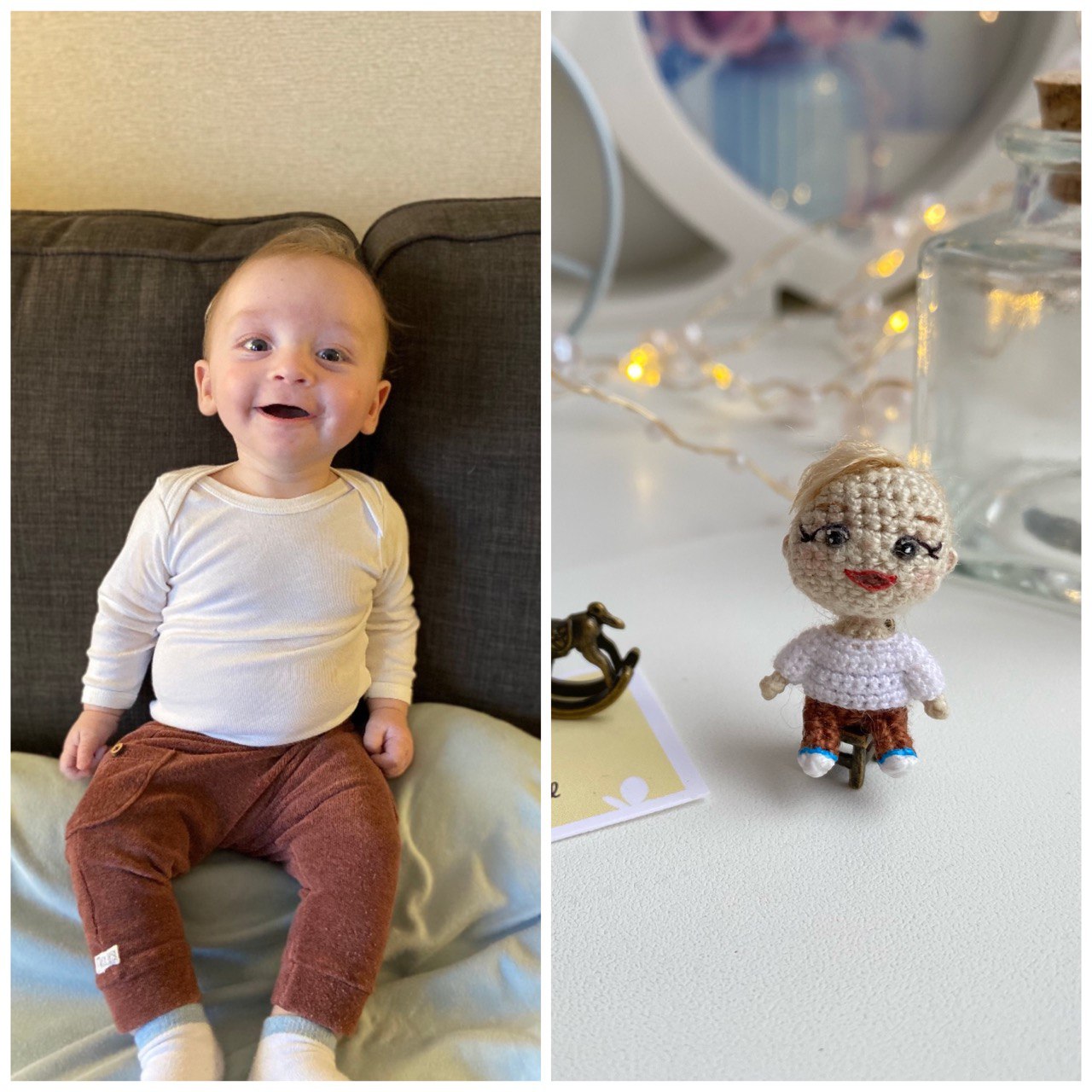 Personalized gift portrait doll dollhouse miniature custom d - Inspire ...