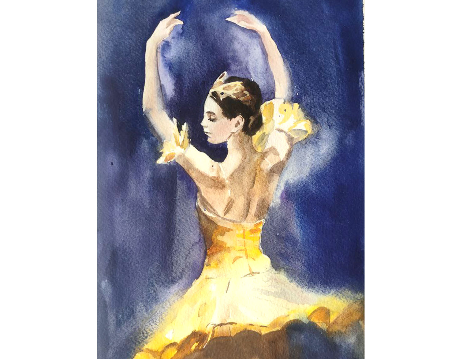 Ballet Oil Painting | Inspire Uplift