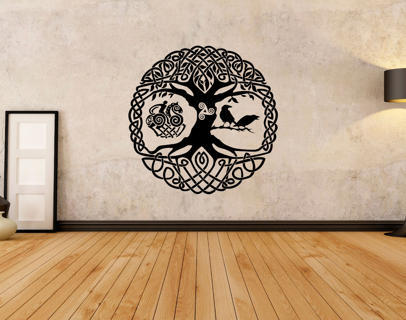 Tree Yggdrasil, World Tree, Germano - Scandinavian Mythology - Inspire ...