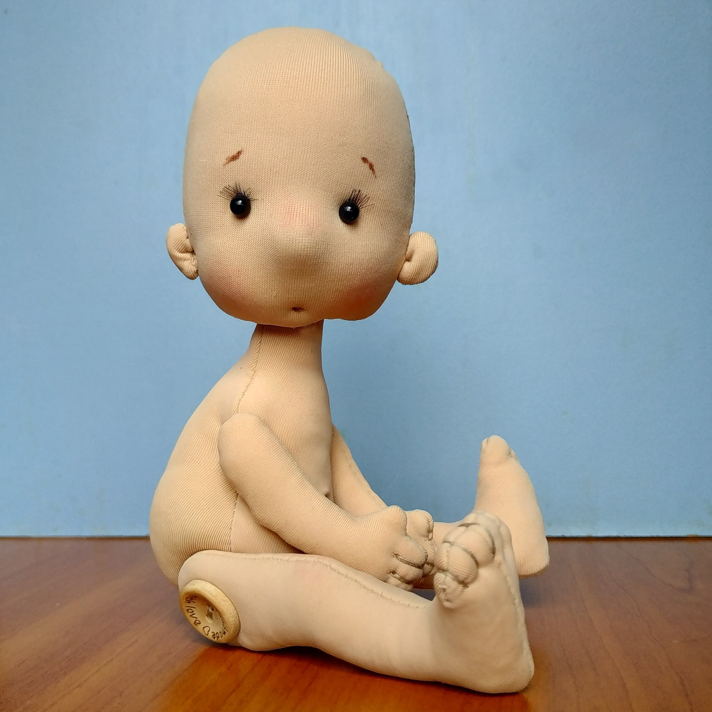 Full PDF tutorial on creating fabric doll with sculptured fa - Inspire ...