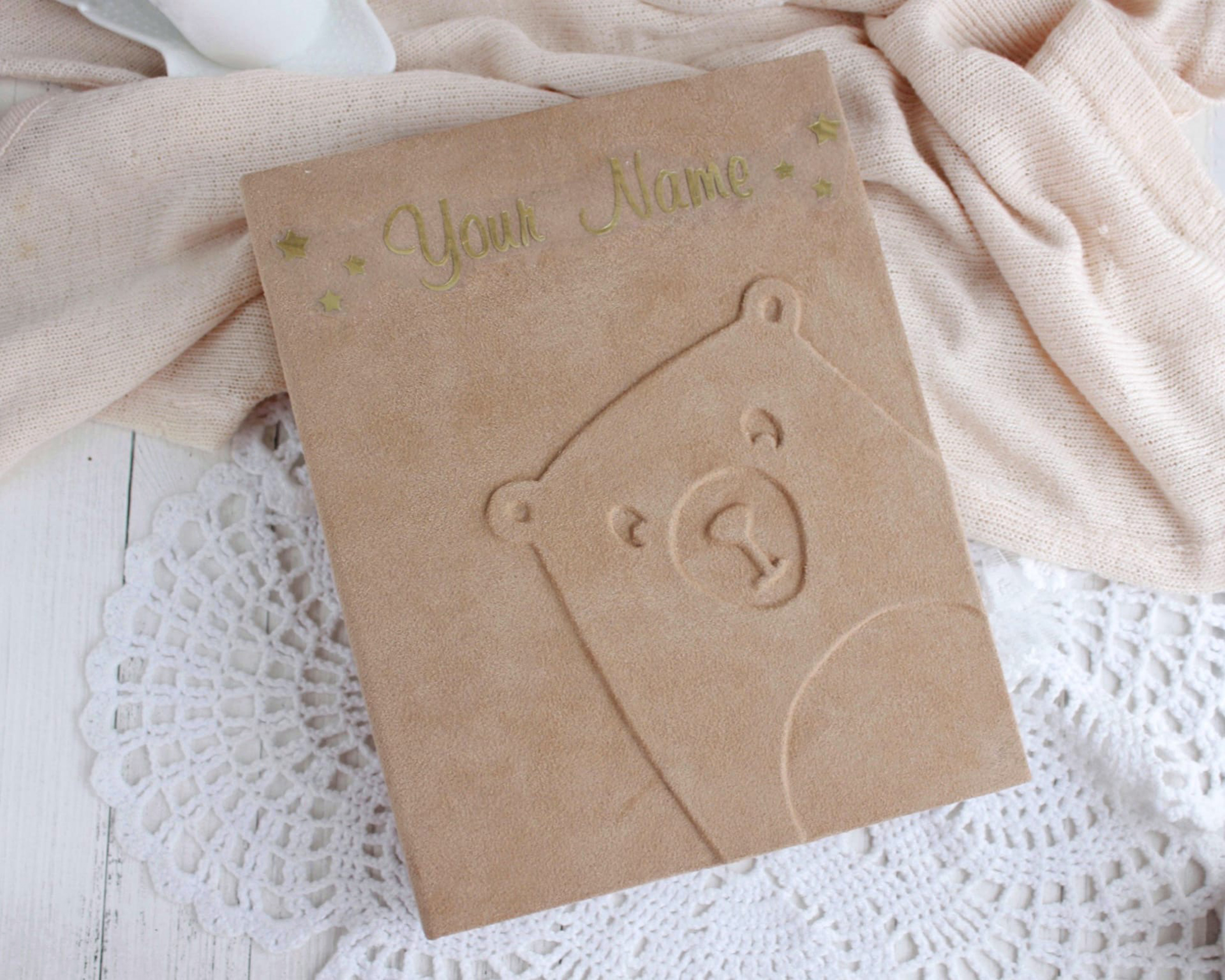 Personalized baby photo album 4x6, custom memory book, baby - Inspire ...