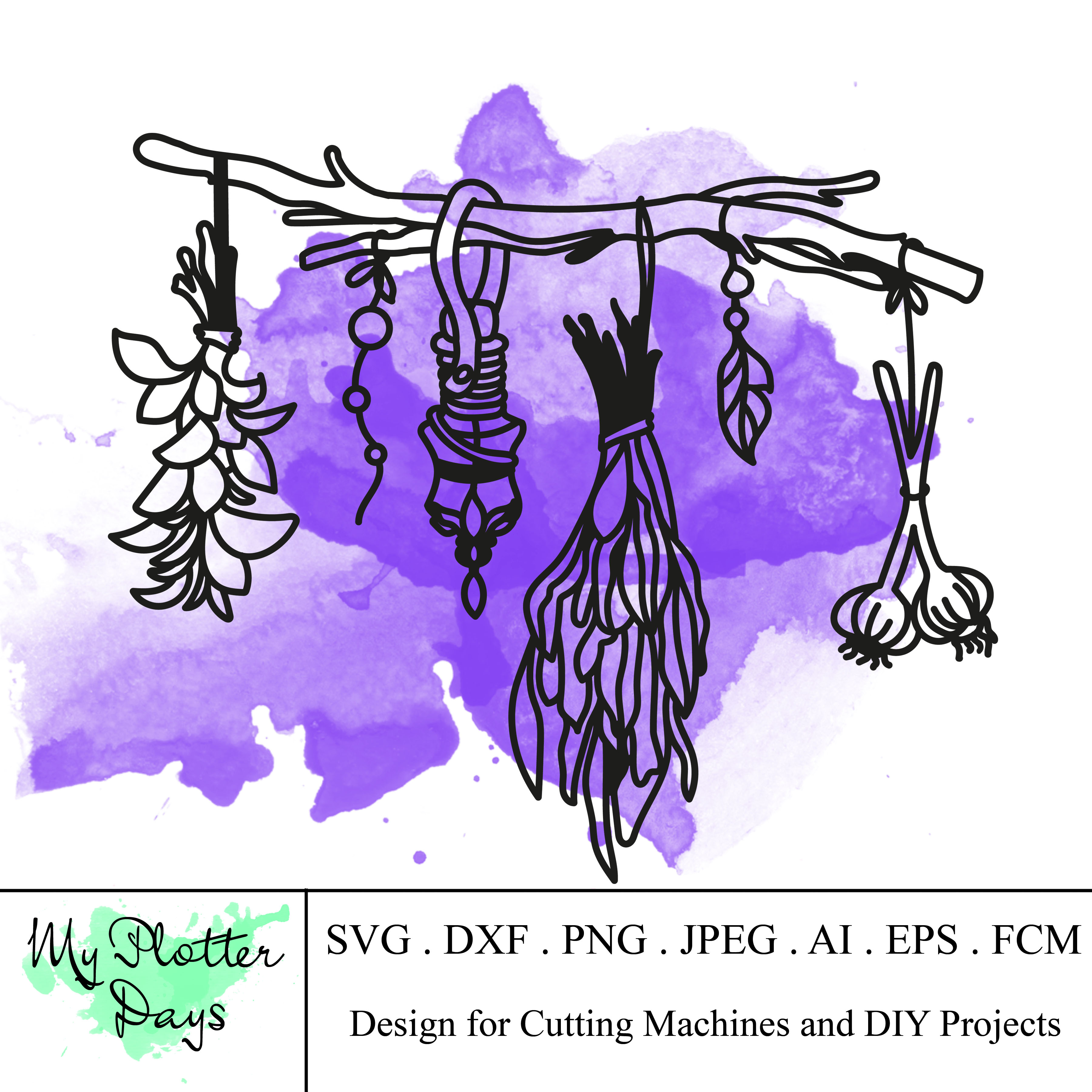 Plants SVG, Herbs SVG, Witch herbs svg, spell svg, magic svg | Inspire ...