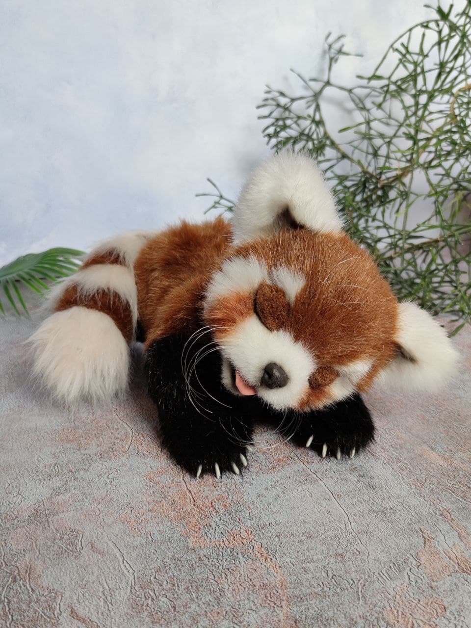 Red panda Yang - realistic toy - stuffed panda | Inspire Uplift