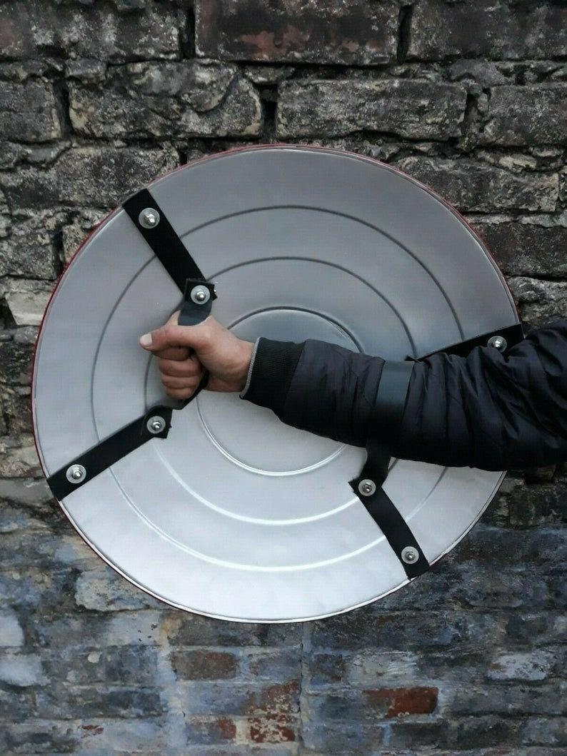 Avengers marvels Shield 24" Medieval 18 gauge steel Replica - Inspire ...