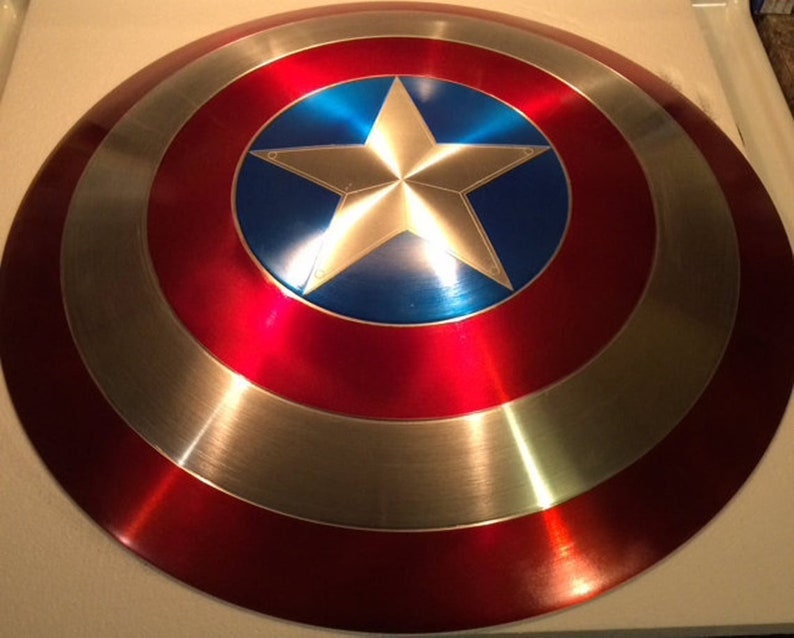 Avengers marvels Shield 24" Medieval 18 gauge steel Replica | Inspire ...