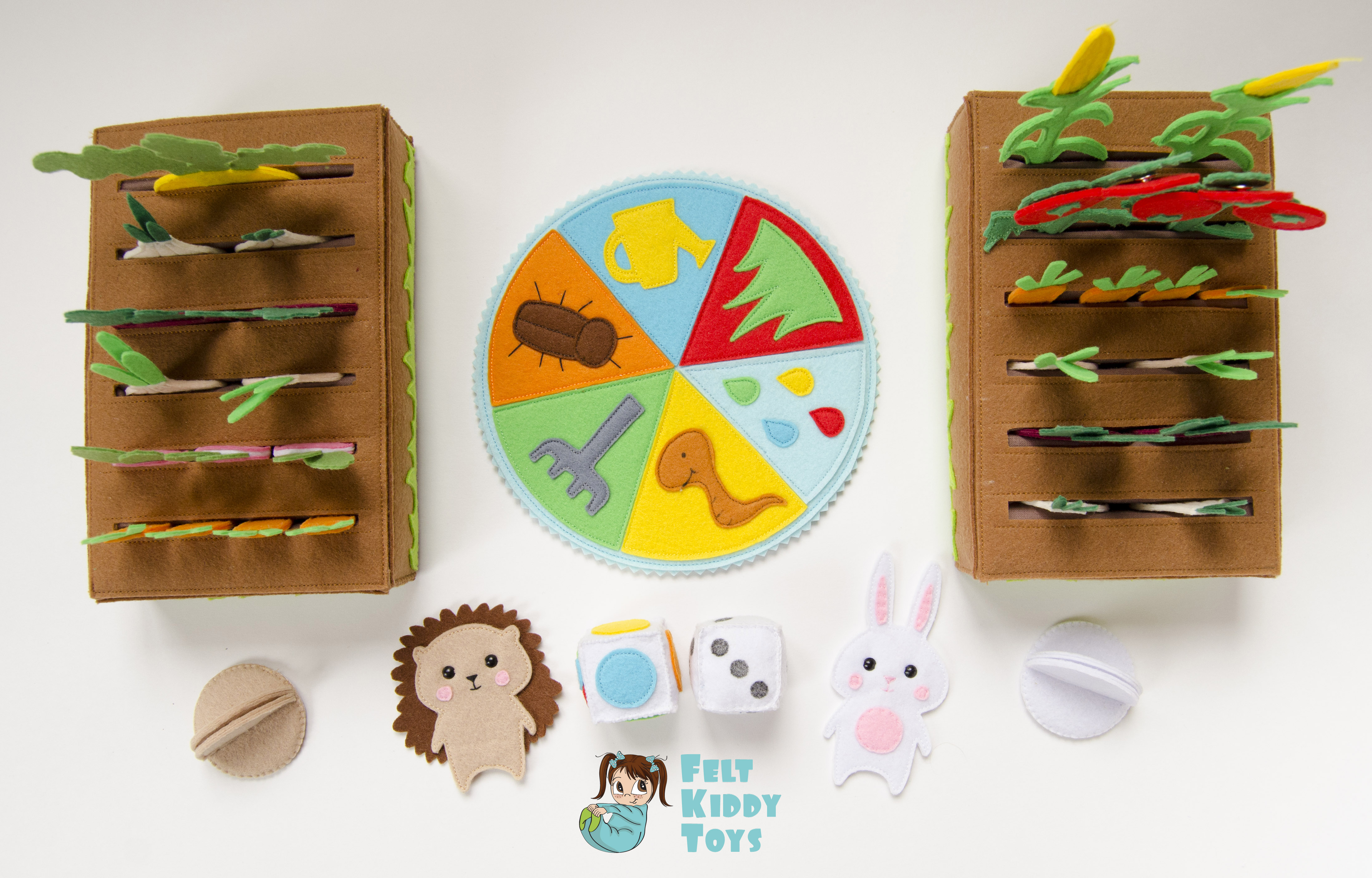 Boardgame Save vegetable garden, eco toy - Inspire Uplift