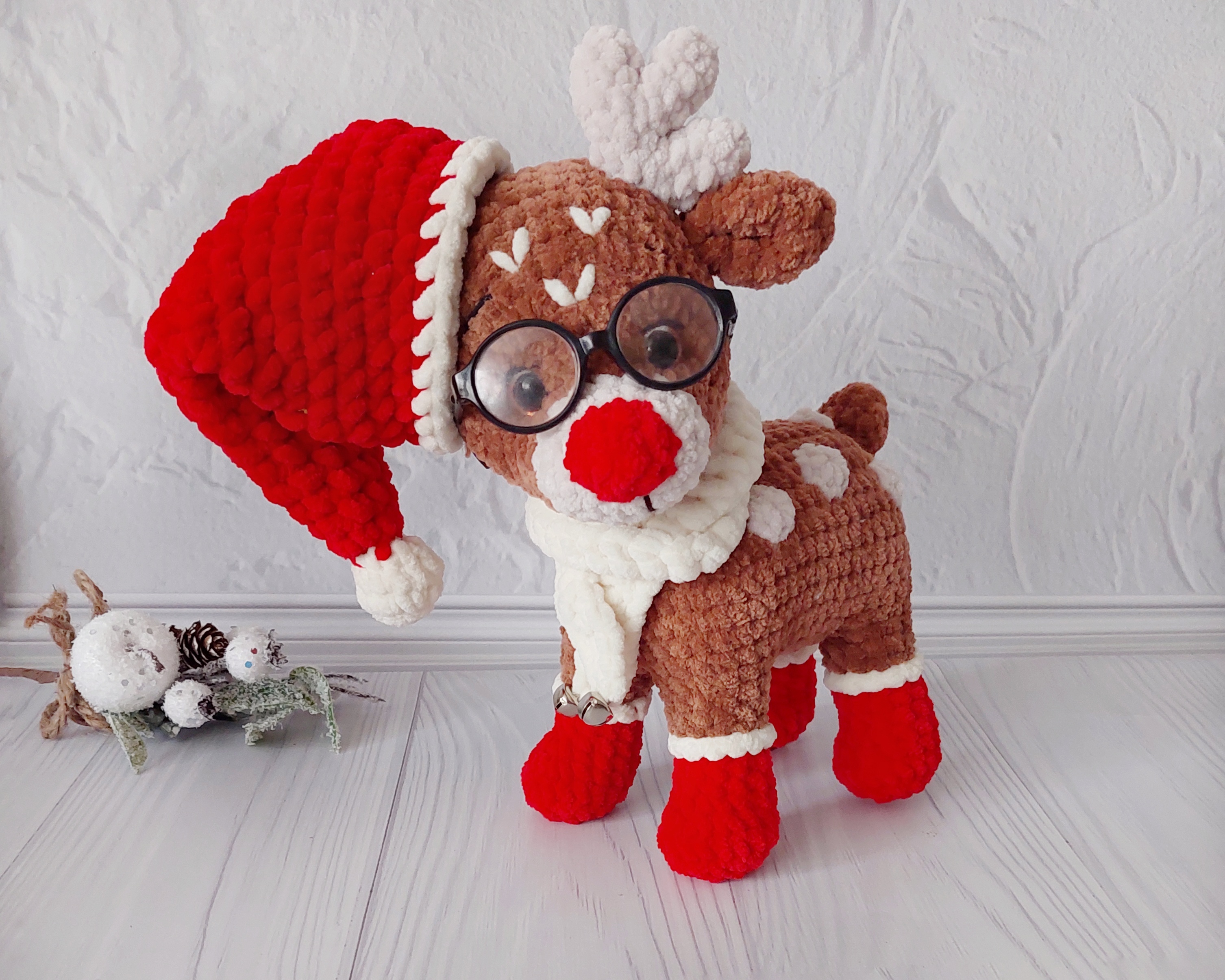 Christmas Reindeer Rudolf | Inspire Uplift