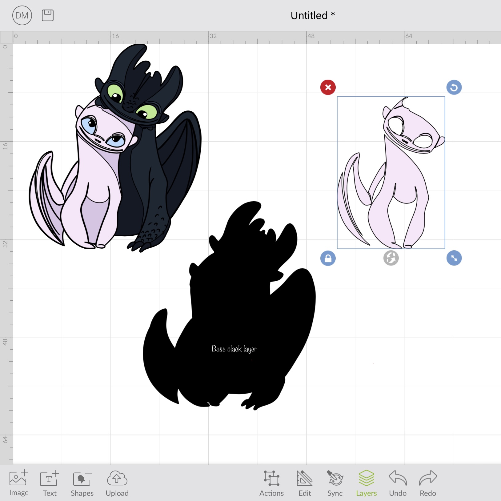 Couple dragons family, cute dragons svg, night fury svg - Inspire Uplift