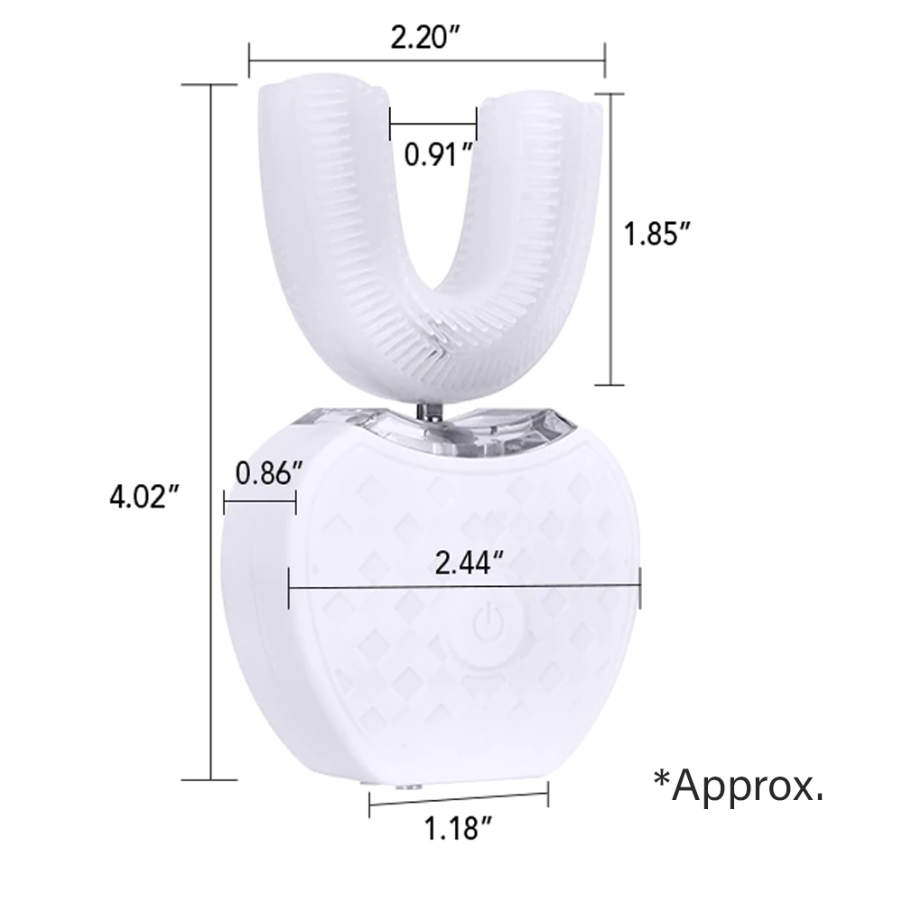 360° Ultra Sonic Teeth Whitening Toothbrush - Inspire Uplift