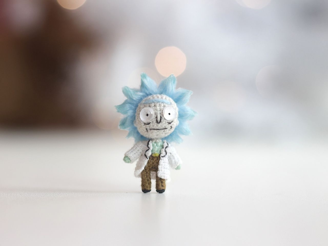 Rick and Morty doll tiny crochet cartoon characters micro cr - Inspire ...