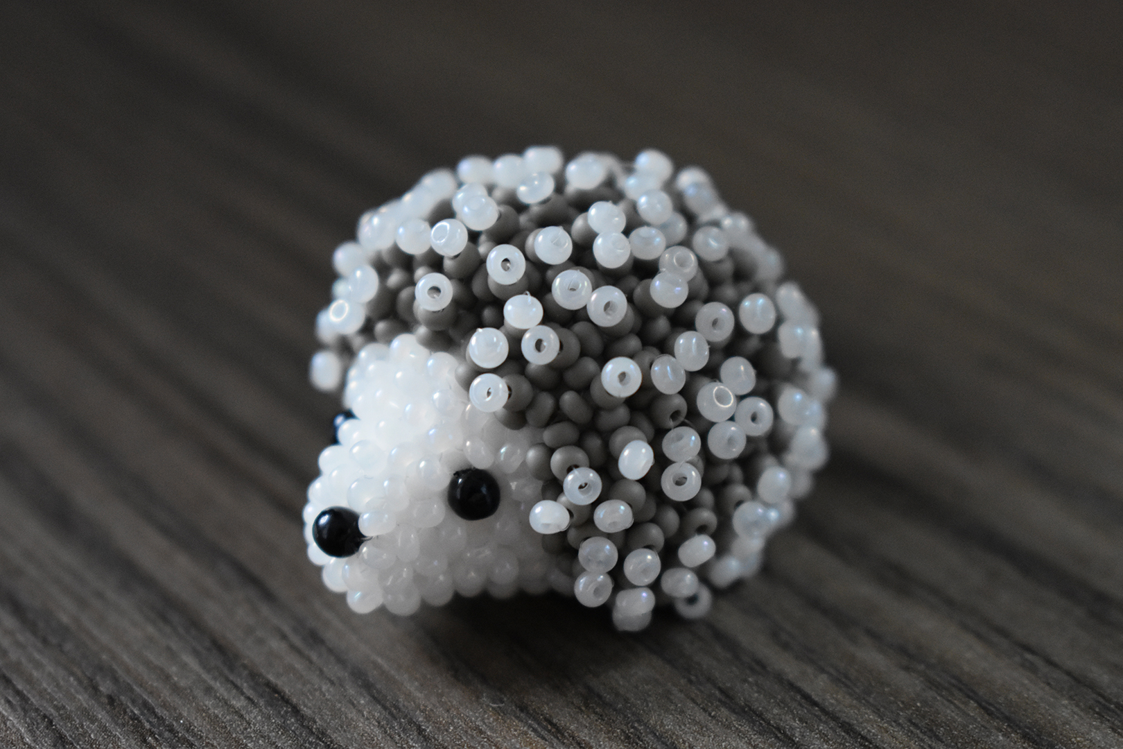 3D bead pattern, 3d beading, hedgehog tutorial, easy beaded - Inspire ...