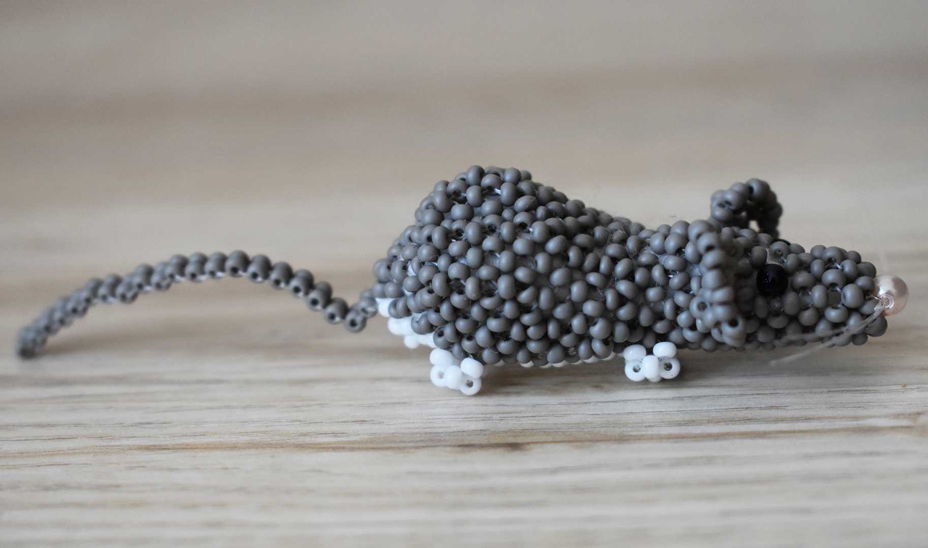Beaded rats, beaded animals, beaded mouse, custom animals, c - Inspire ...