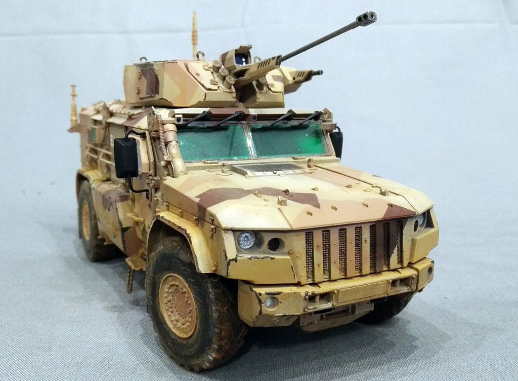 Built Model Russian K-4386 Armored Vehicle Typhoon VDV, 1/35 - Inspire ...